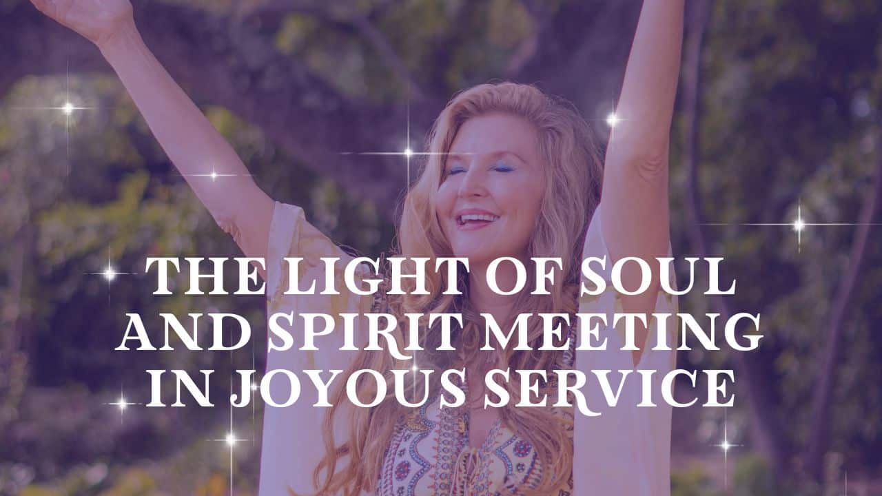The Light Of Soul And Spirit Meeting In Joyous Service - Ragan Thomson